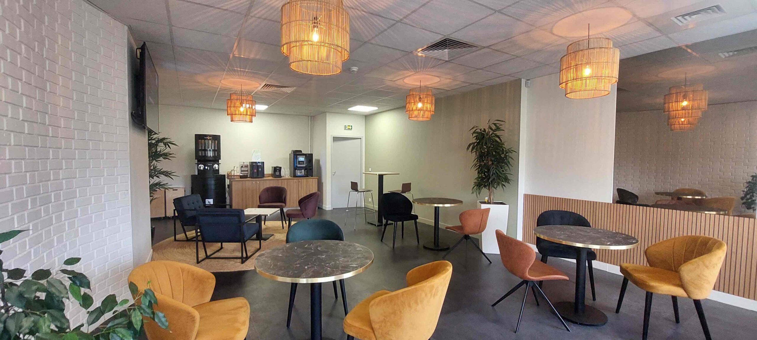 nouvelle décoration cafétéria